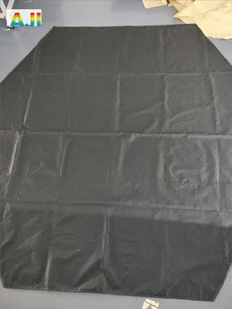 Пол для палатки AJI шестигранное дно 175x175 см черный водонепроницаемая оксфордская ткань — фото 1