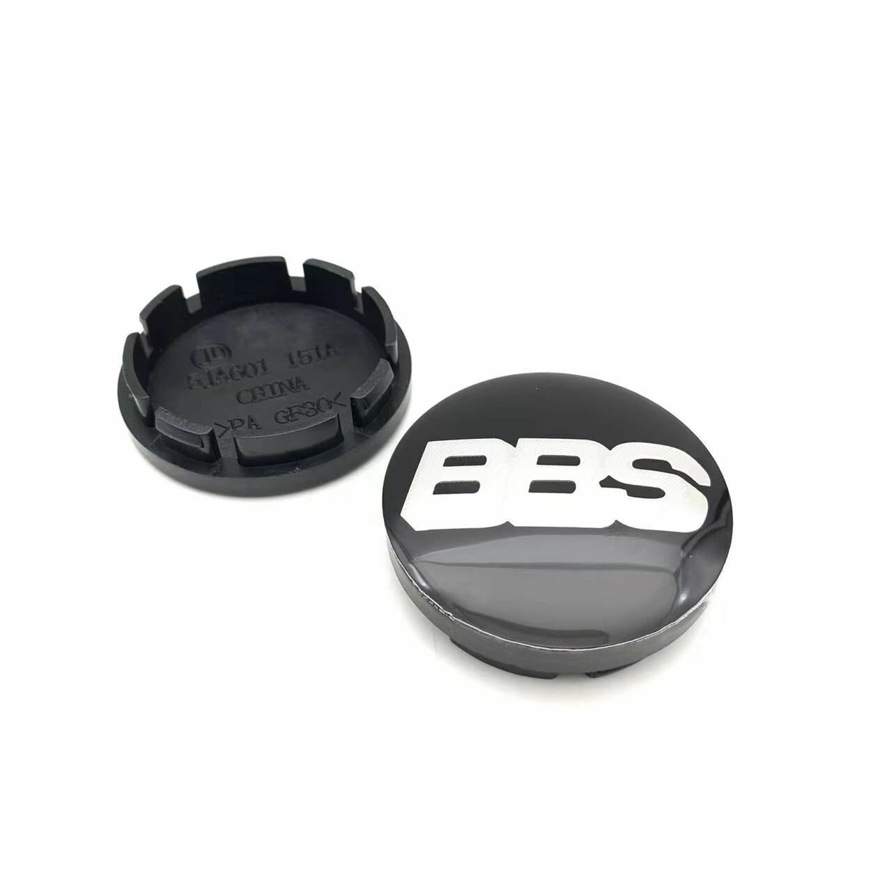 Колпачки заглушки на литые диски размер BBS 56/51 мм, 4 штуки. На диск LADA R17 BBS влезут.