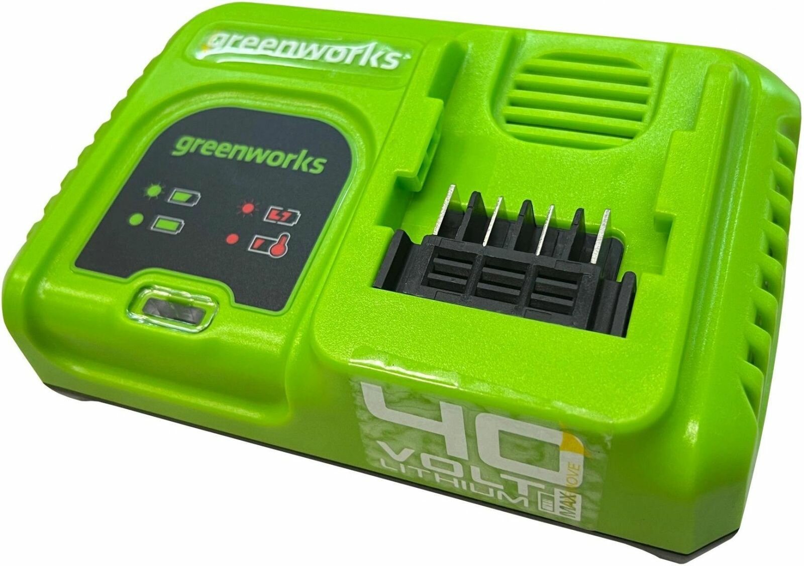 Зарядное устройство GREENWORKS G40uc5, индикатор состояния, 40 В (2945107)