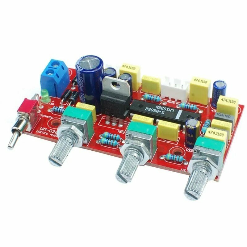 Lm1036 Op-Amp Hifi Предварительный усилитель Предварительный усилитель