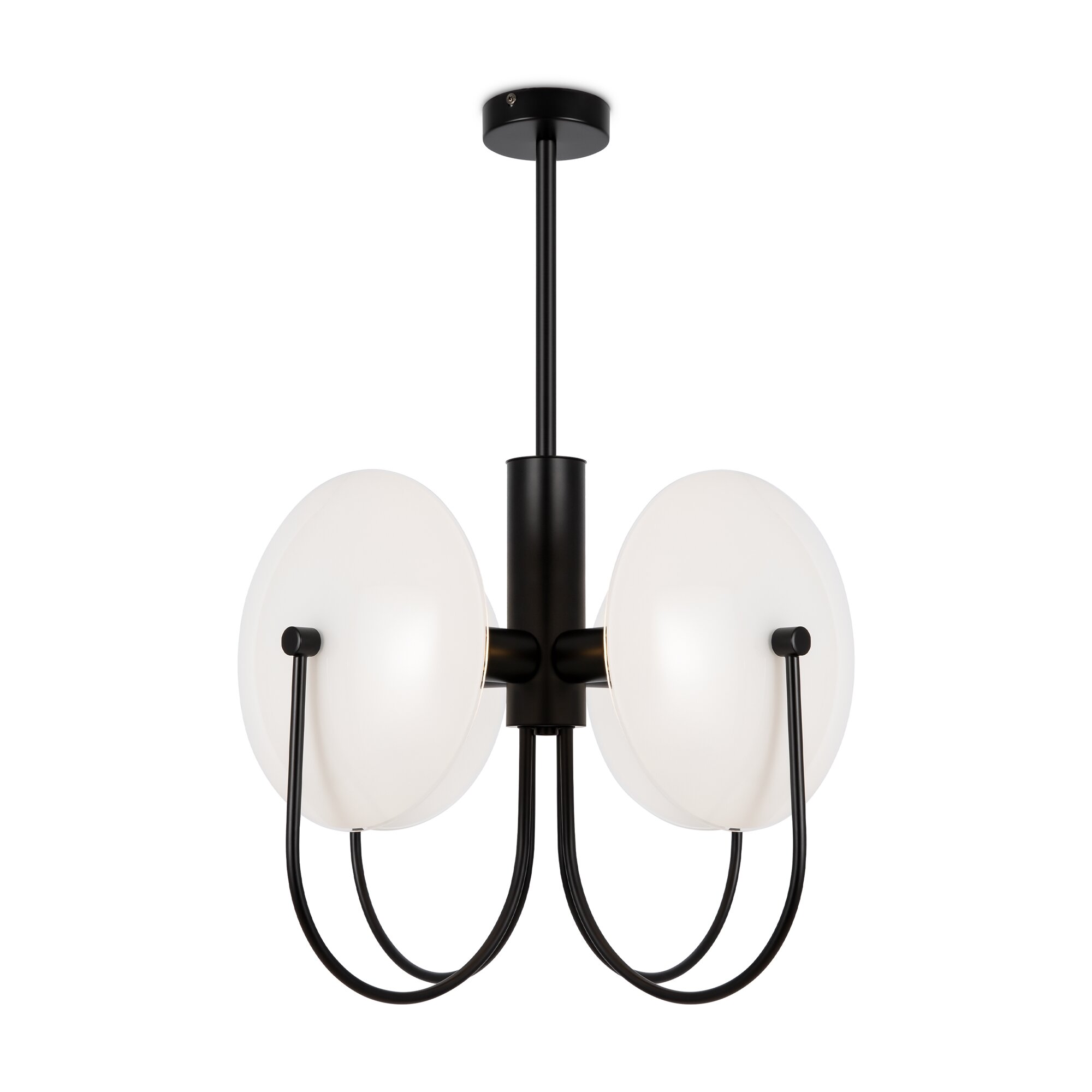 Люстра на штанге Эллипс / Ellipse Freya FR5320PL-04B, черный
