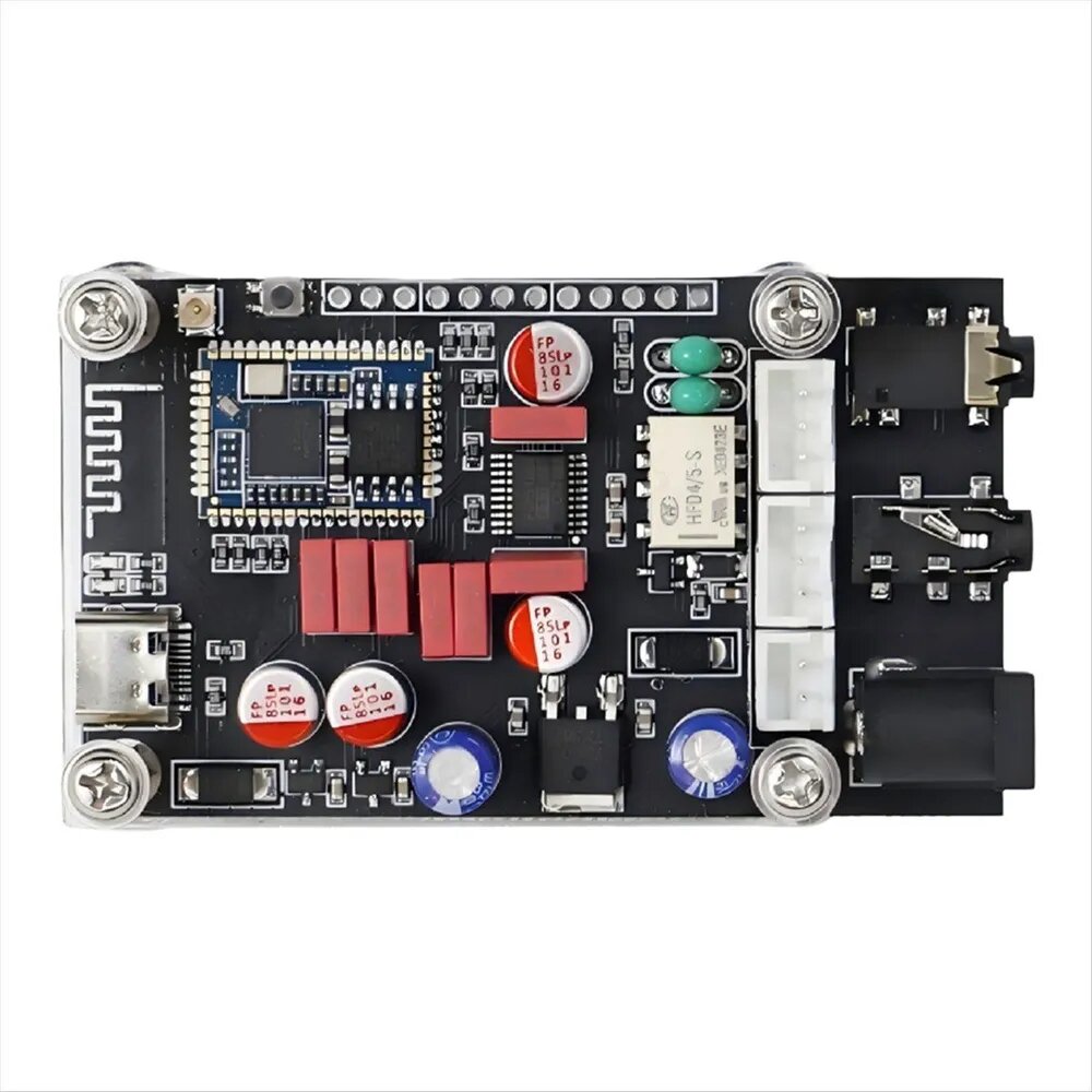 Модуль декодера QCC5125 Bluetooth 5.1, поддержка APTX и LDAC / PCM5102A для Hi Fi без потерь.