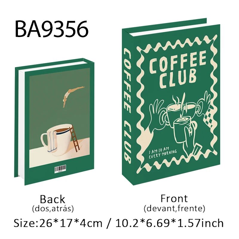 Декоративная книга-ящик Boho OPEN, BA9356