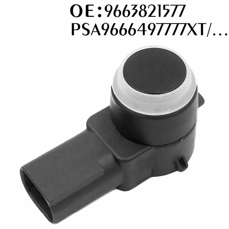 Датчик парковки Peugeot 308/407/RCZ и Citroen C4/C5/Berlingo, ABS, черный, замена 6590. A5 1608321780 9663821577