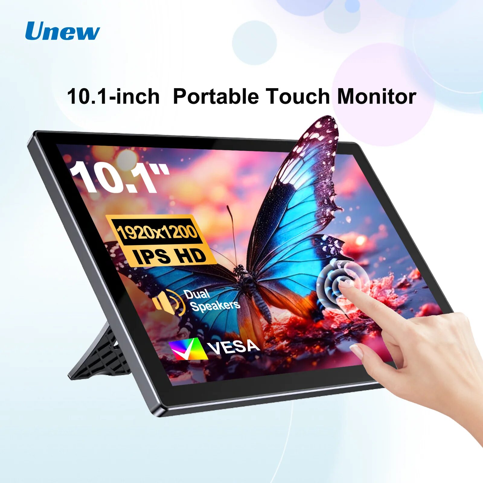 Unew ЦХ101ТП-C 10,1-дюймовый сенсорный монитор