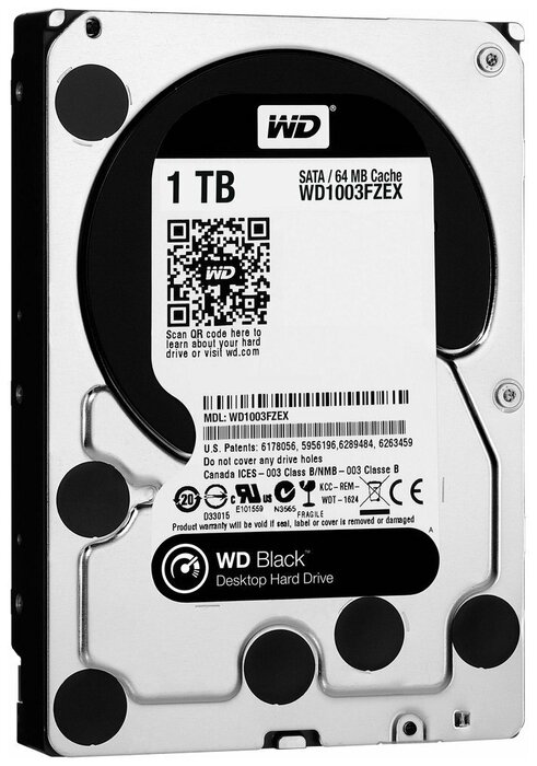 Western Digital 1 ТБ Внутренний жесткий диск (WD1003FZEX)