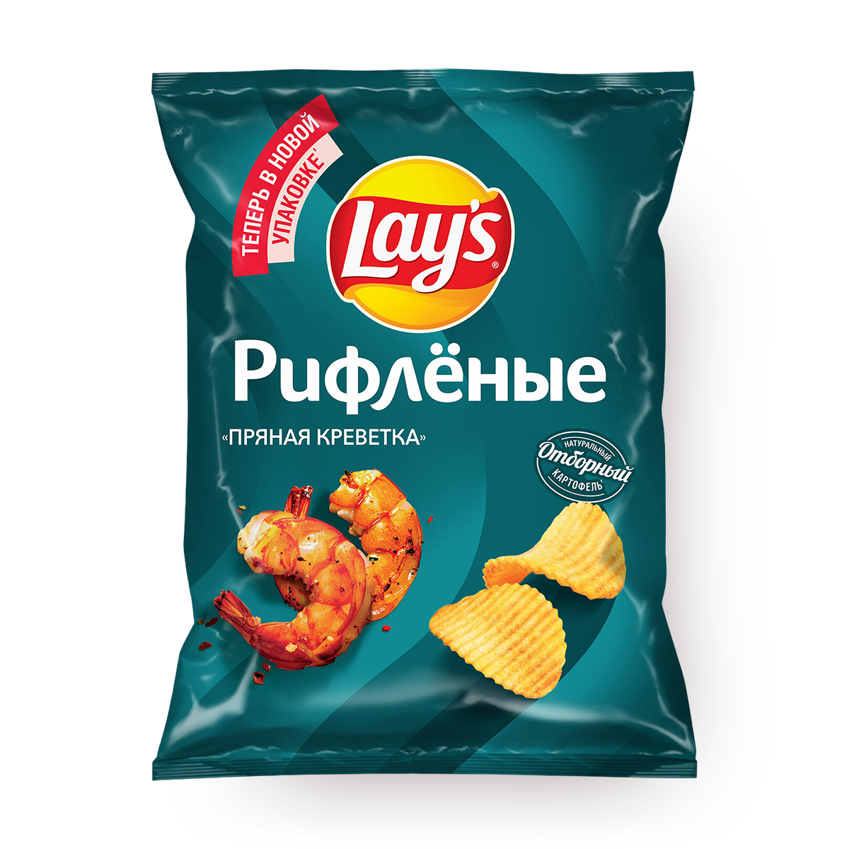 Чипсы картофельные Lay's Пряная креветка