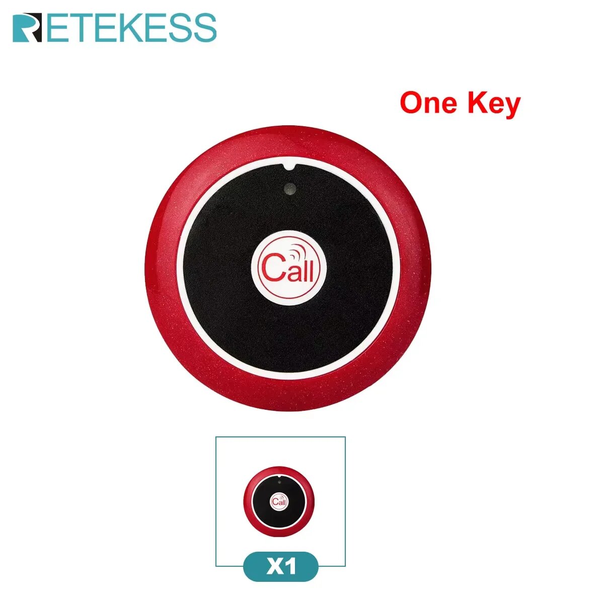 Retekess T117 кнопка вызова официанта, One Key