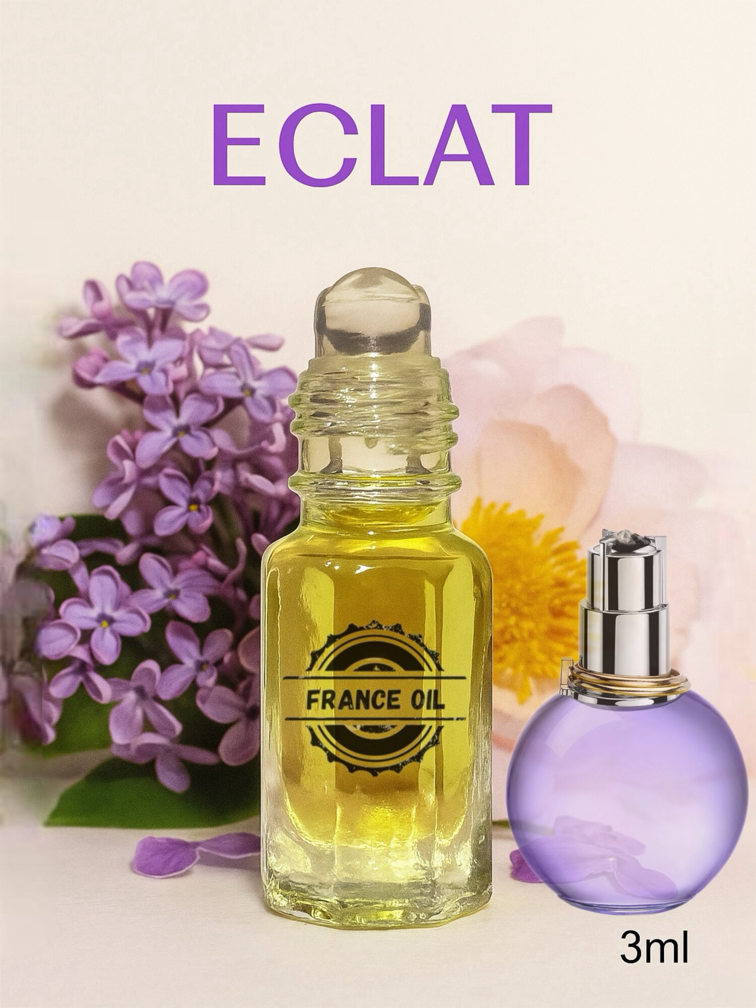 Духи масляные арабские Eclat / Эклат 3 мл женский