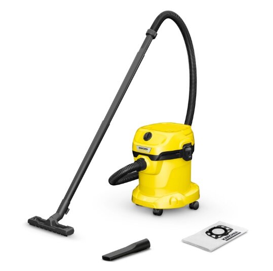 Пылесос хозяйственный Karcher WD 2 PLUS V-15/4/18, 1.628-003.0