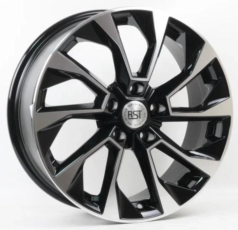Диск колесный RST R177 (Geely Coolray) 7,0x17 5x114,3 Dia54.1 ET45 цвет BD (черный с проточкой)