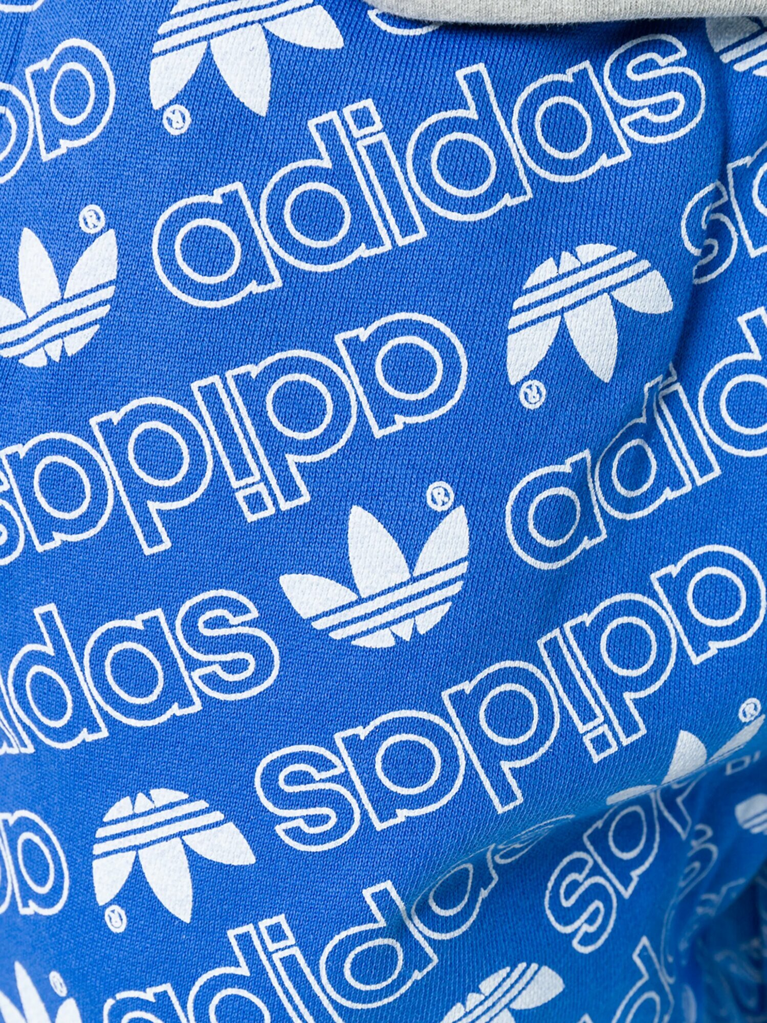 Шорты adidas, размер M, синий — фото 1