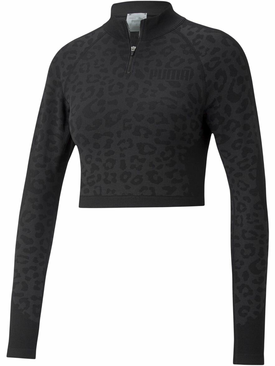 Лонгслив спортивный FormKnit Seamless Cropped 1/4 Zip