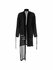 Пальто Yohji Yamamoto Tie-detail coat