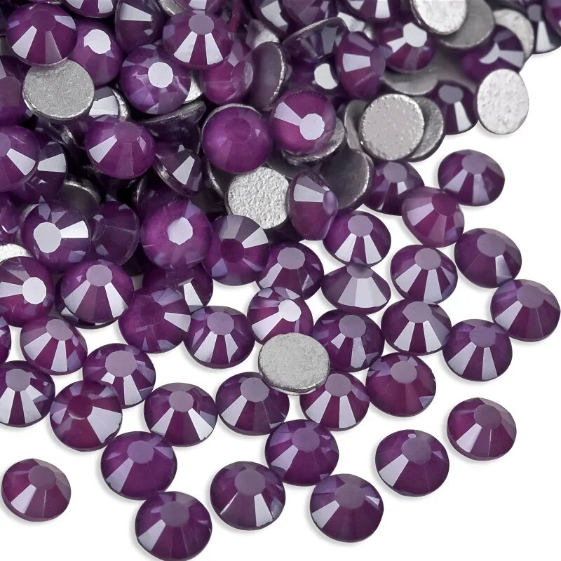 Стразы стеклянные Purple Mocha SS3-SS30