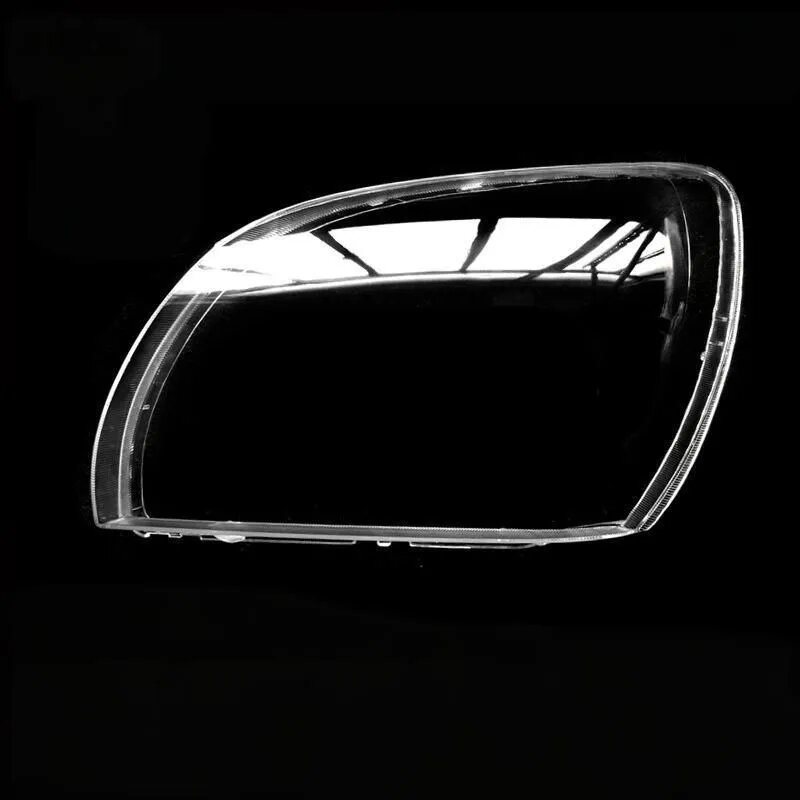 Стекло фары передние Kia Sportage 2005-2007, 2 шт, поликарбонат