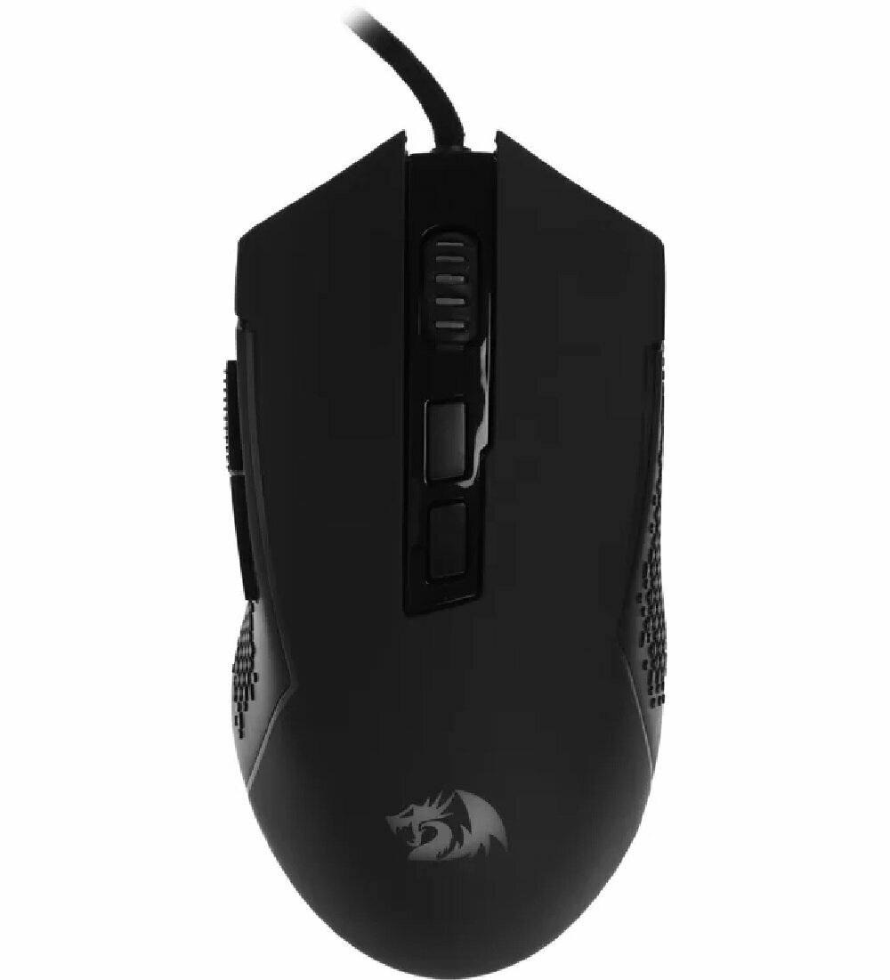 Мышь проводная оптическая REDRAGON TRIDENT LITE, черная, 72018