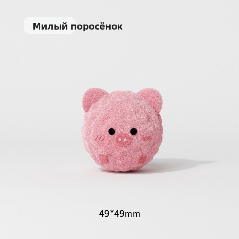 Мягкий плюшевый мячик с шипами для маленьких собак, предназначенный для жевания и грызения, Рис.1