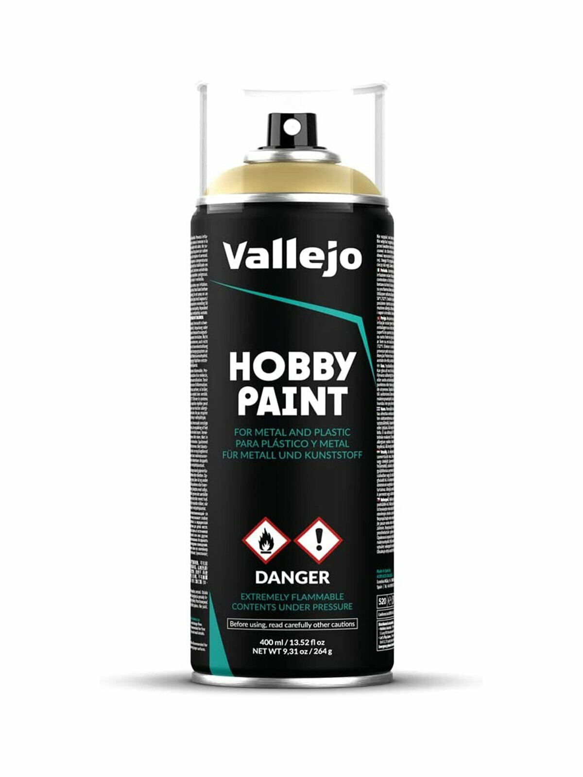 Аэрозольная грунтовка Vallejo серии Aerosol - Dead Flesh 28022, 400 мл