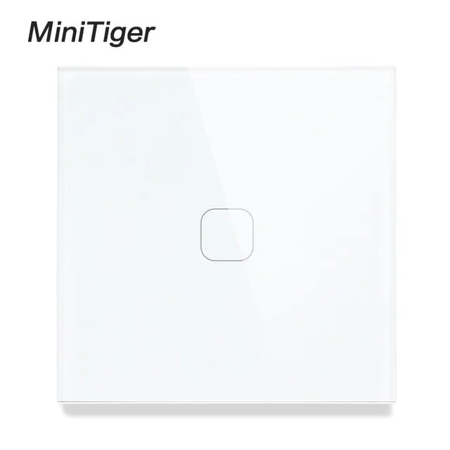Выключатель сенсорный MiniTiger, 1 Gang 1 Way White