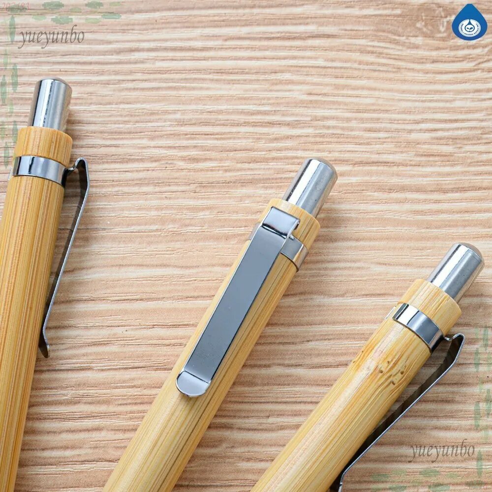 Маркер для каллиграфии Bamboo, 100 шт, цвет дерева, игольчатый наконечник, бамбуковый корпус, 13.5 x 1.1 см — фото 1