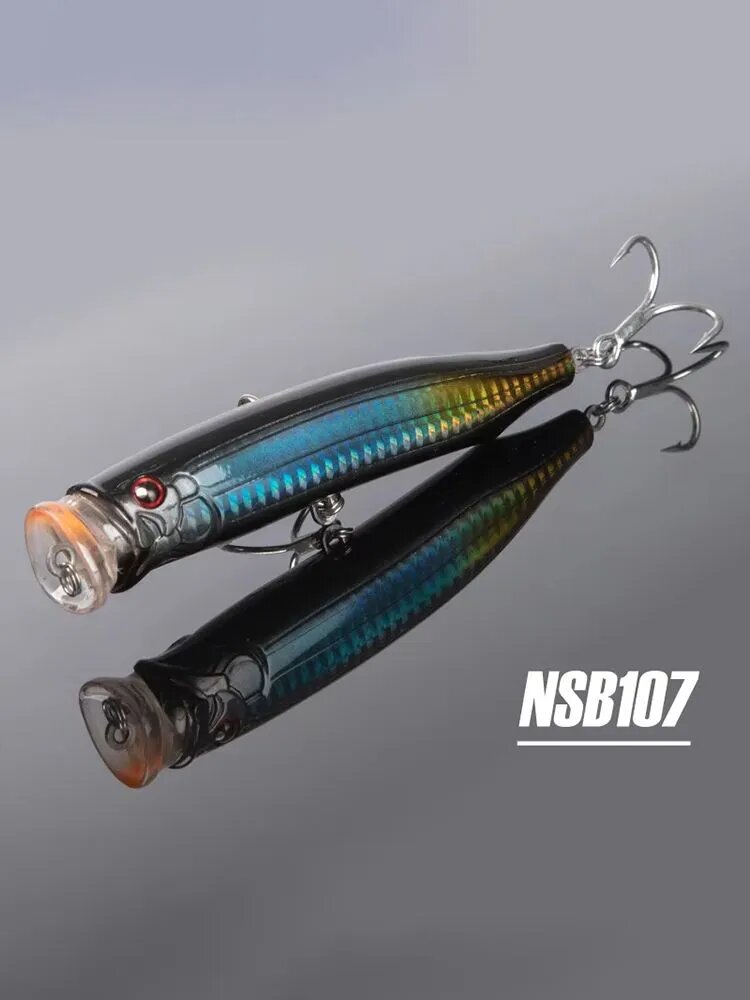 Поппер Noeby Feed Popper NBL9246 / NBL9246U поверхностная приманка для рыбалки (120мм 29г / 150мм 54г)