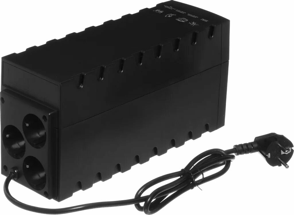 ИБП Powercom Raptor RPT-600A, 600 VA, 360 W, Line-interactive — фото 1