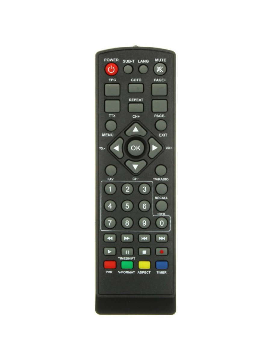Пульт к Selenga HD920D (вариант 2 OOFF-59) DVB-T2 (для цифровой приставки)