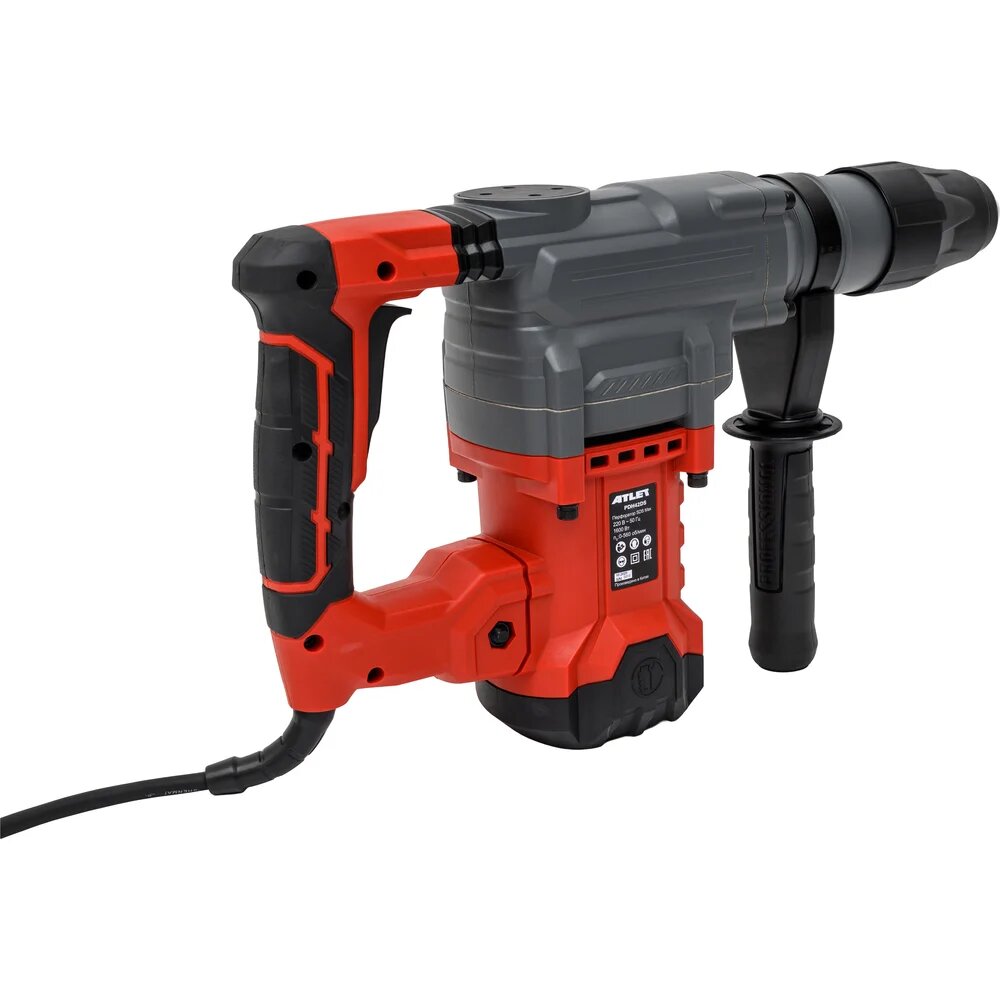 Перфоратор ATLET PDH42DS, SDS-Max, 1600Вт, 10Дж, 3800уд/мин, 2 режима — фото 1