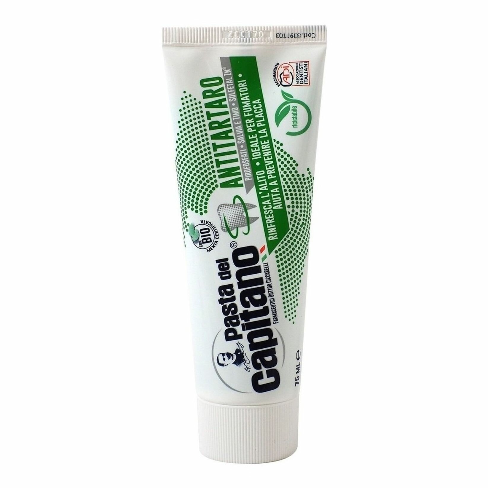 Зубная паста Pasta del Capitano Antitartar Toothpaste for S