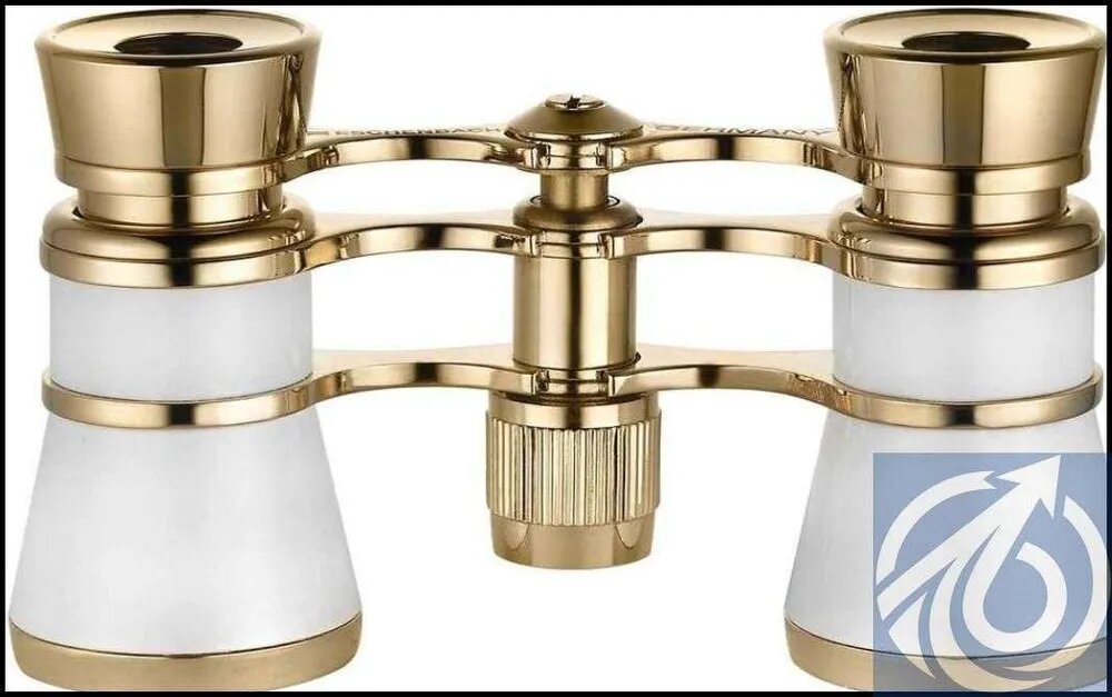 Бинокль театральный Eschenbach Glamour 3х25 White - классический дизайн для театра и концертов