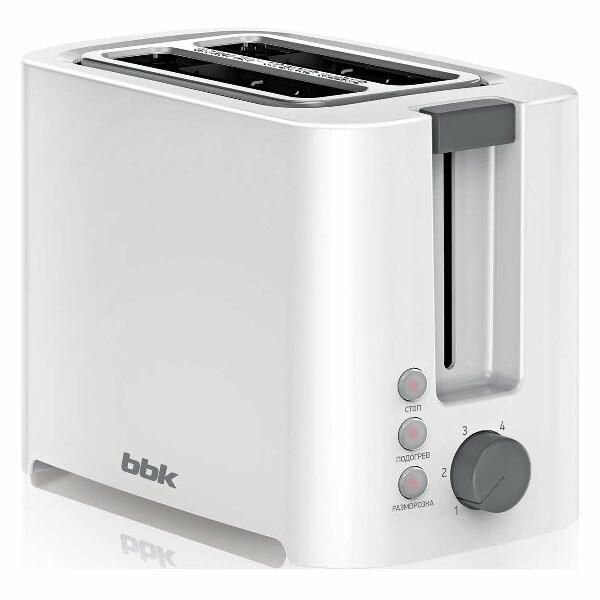 Тостер BBK TR81M белый