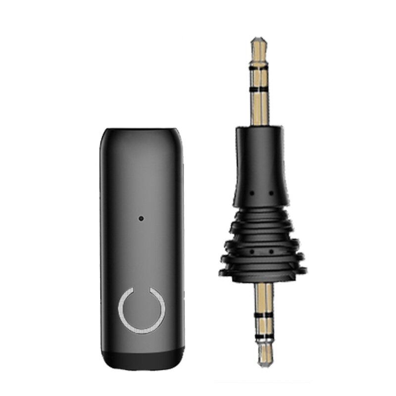 Совместимый с Bluetooth5.0 Приемник С Низкой задержкой 3,5 мм Разъем AUX RCA Беспроводной Аудиоадаптер Микрофон Громкой связи Двойного назначения Съемный