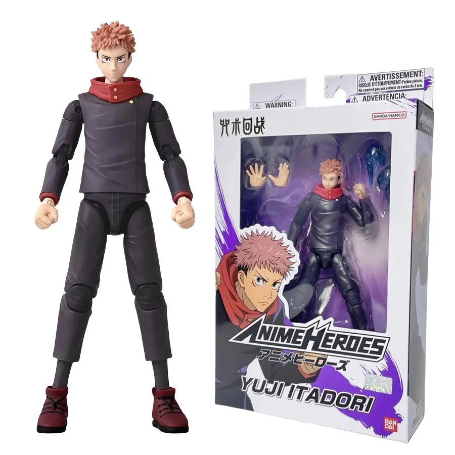Фигурка Jujutsu Kaisen Yuji Itadori AnimeHeroes, бордовый