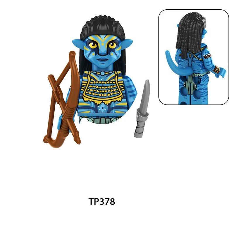 Конструкторы Disney Avatar TP1047 TP377-386 Синий, tp378