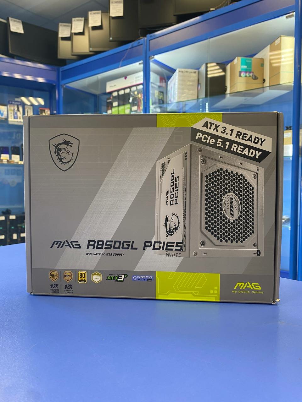 Блок питания MSI MAG A850GL PCIE5 306-7ZP8A24-CE0 белый