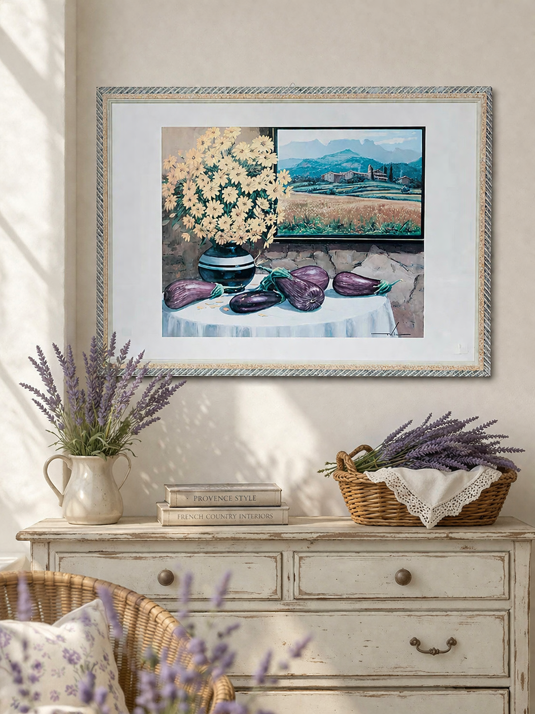 Картина интерьерная "Still Life", в деревянной раме, 55x75 см, цифровая печать