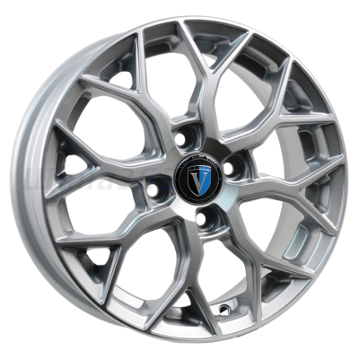 Литой колесный диск Venti 1719 7x17/5x114,3 ET37 D66,6 Silver
