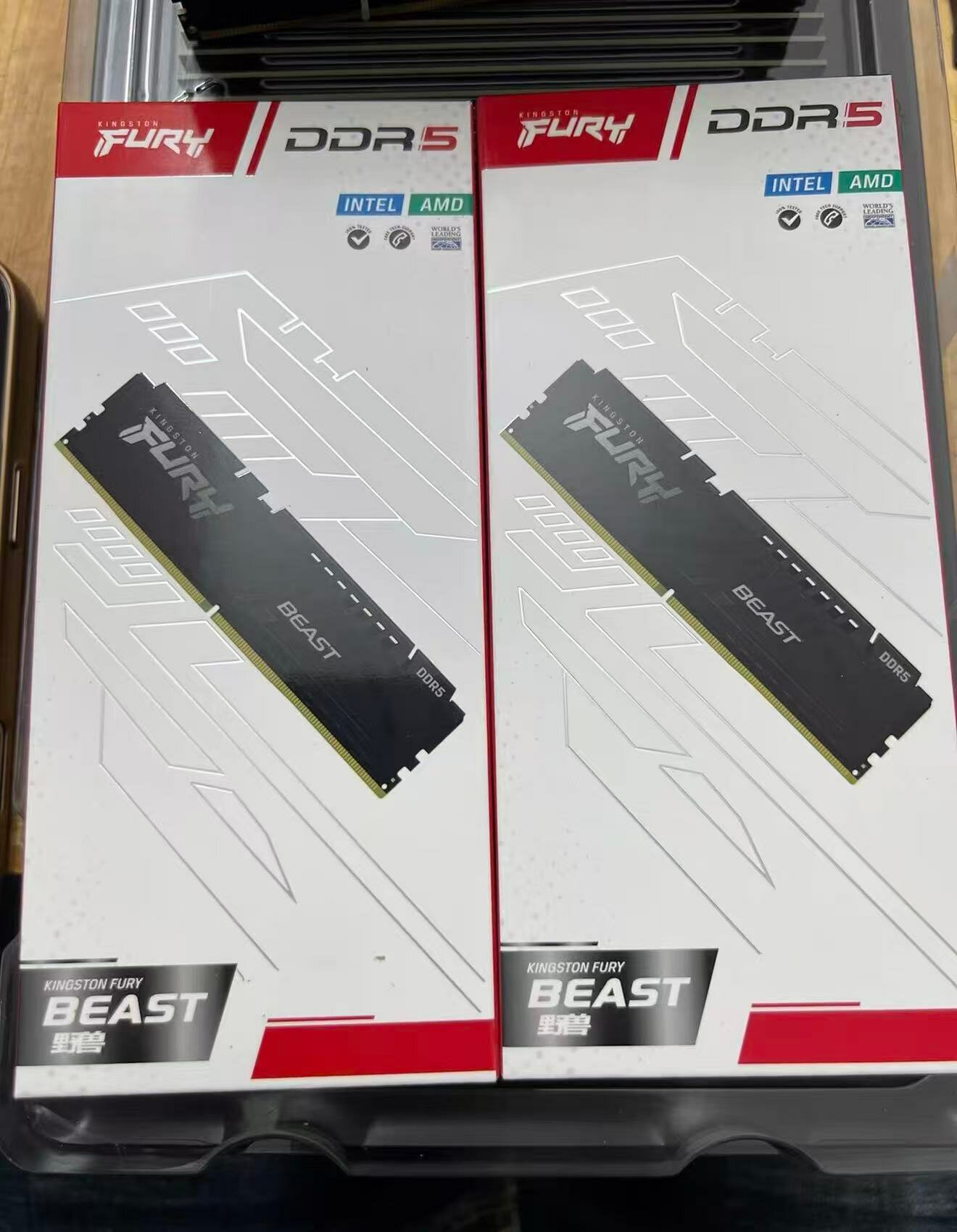 Kingston Оперативная память Kingston FURY Beast 32Gb DDR5 5600MHz CL40 KF556C40BB-32-SP