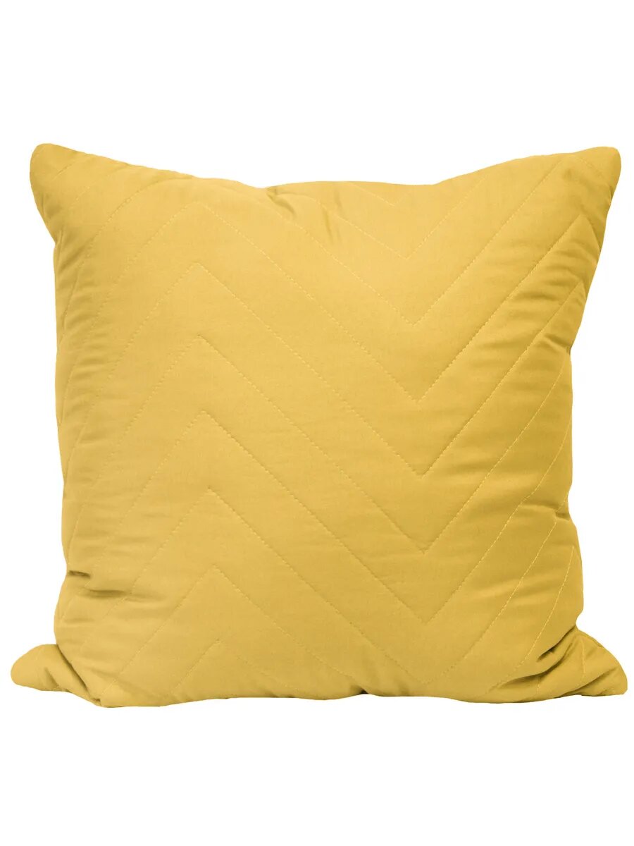 Подушка Inspire Nicolosi 45x45 см цвет желтый