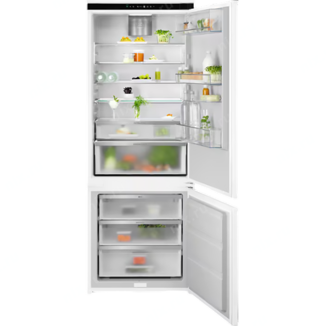 Electrolux ENP7TD75S No Frost, встраиваемый, Размеры ВxШxГ [мм]: 1884x696x549, сенсорное управление с символьным диспле