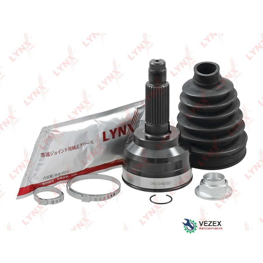 LYNXAUTO CO4400 ШРУС наружный к-кт! 21166\ KIA Clarus 1.8/2.0i 98>