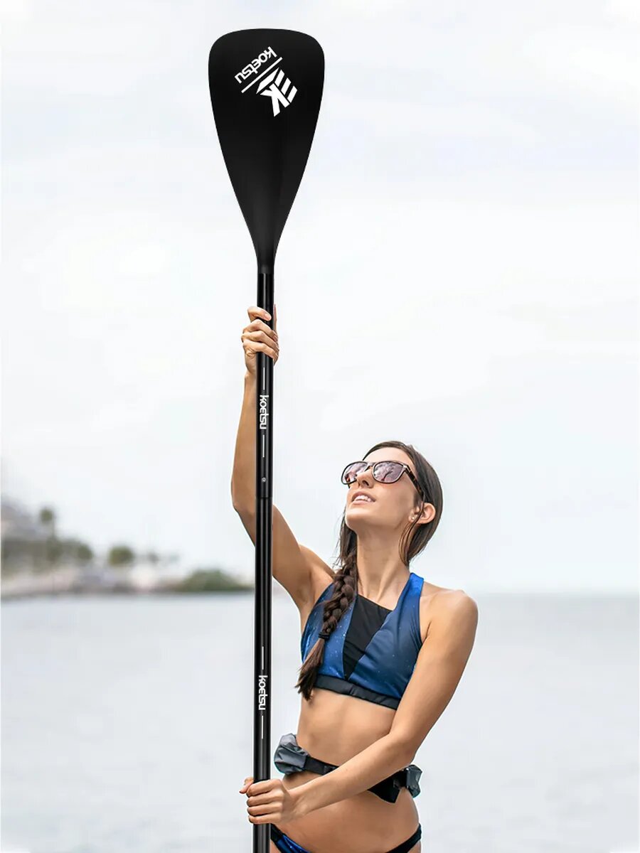 Koetsu Весло для SUP-доски для SUP-доски, алюминий, Белый, длина 210см — фото 1
