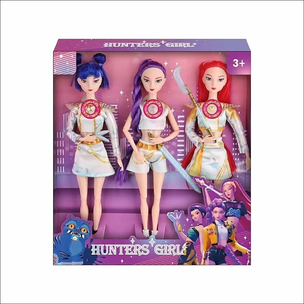 Поющая кукла Kpop Demon Hunters - Подвижная совместная коллекционная фигурка для косплея