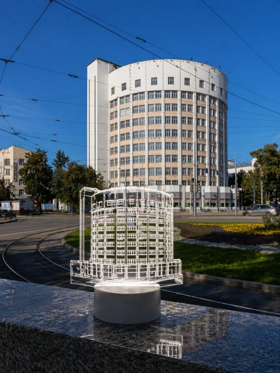 3D-Светильник Гостиница Исеть Екатеринбург