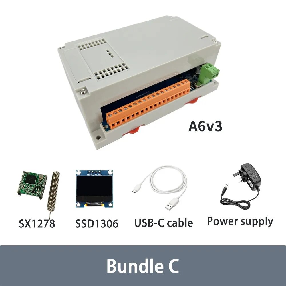 KC868-A6v3 ESP32-S3 6-канальный модуль реле LoRa Комплект C
