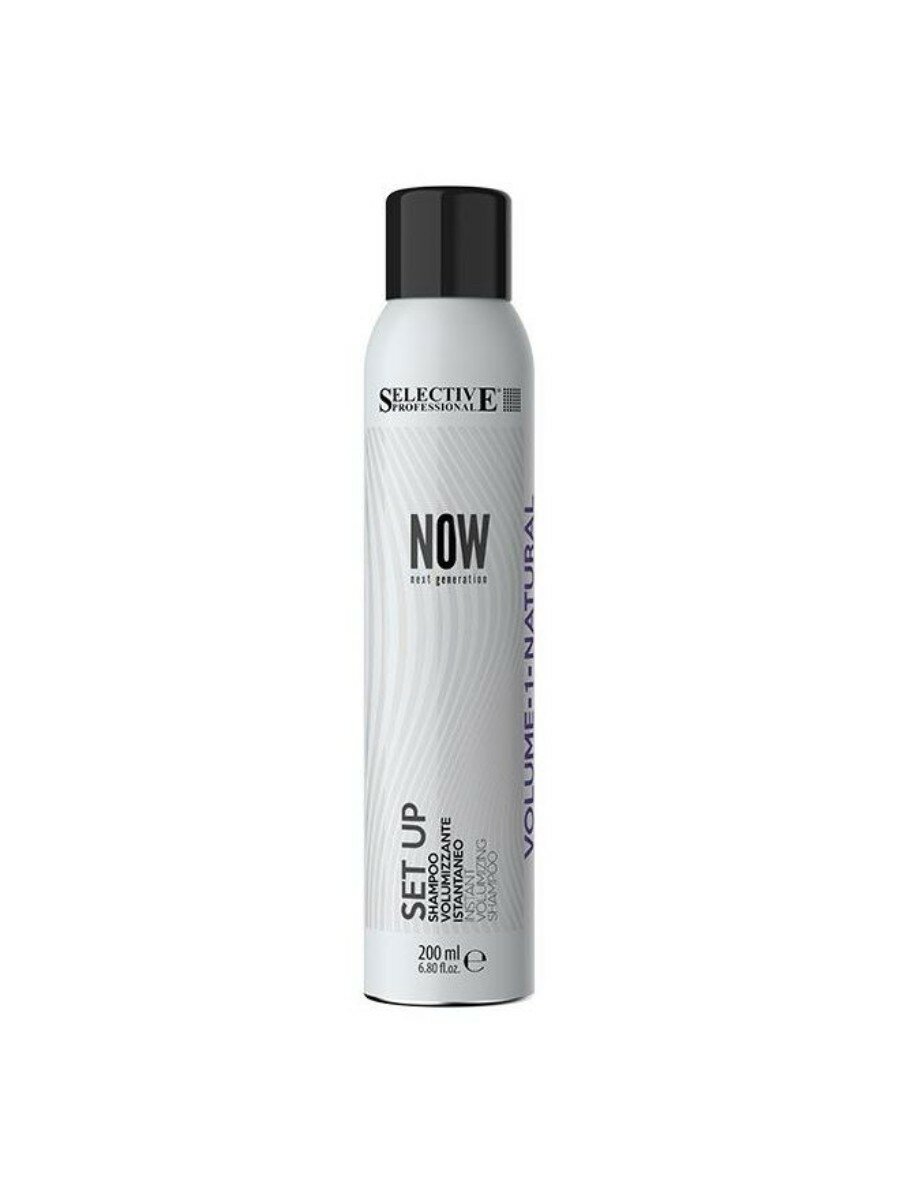 Сухой шампунь Selective Professional Set Up Instant Volumizing Shampoo, для мгновенного придания объема, 200 мл