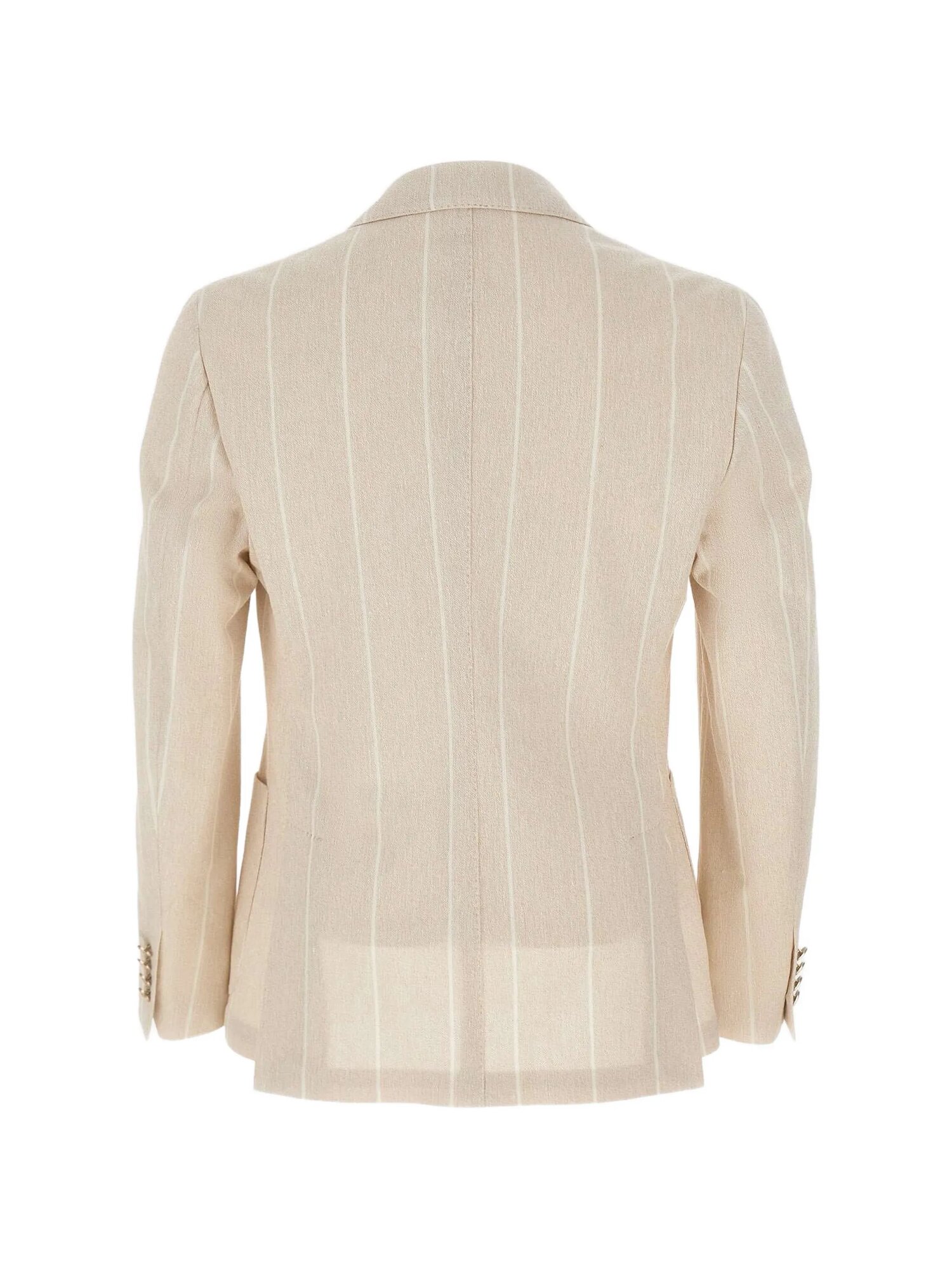 Пиджак Eleventy Striped double-breasted blazer, размер 52, разноцветный — фото 1