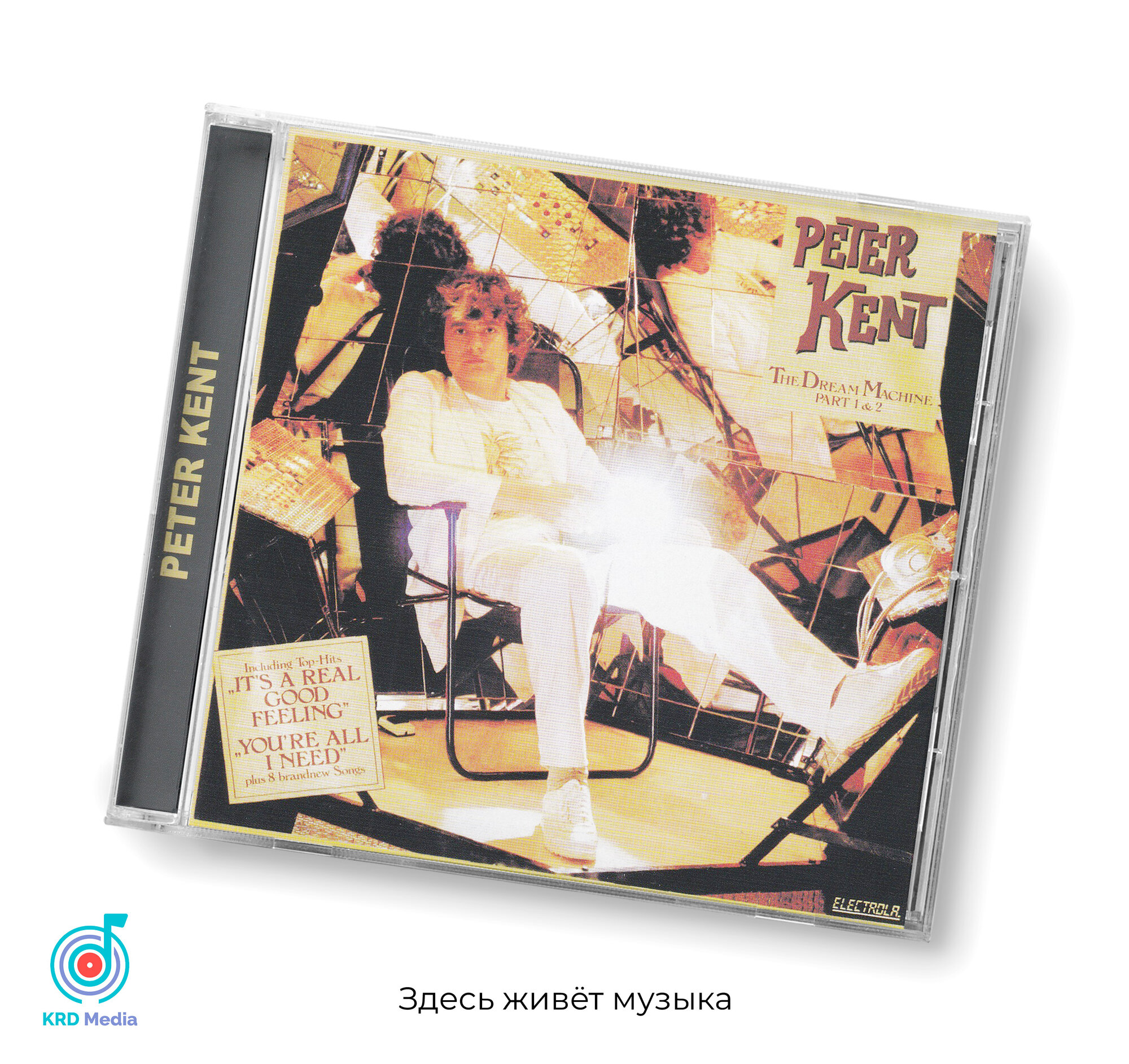 Peter Kent - Dream machine part I & II, 1980, 4-page, CD-Аудио