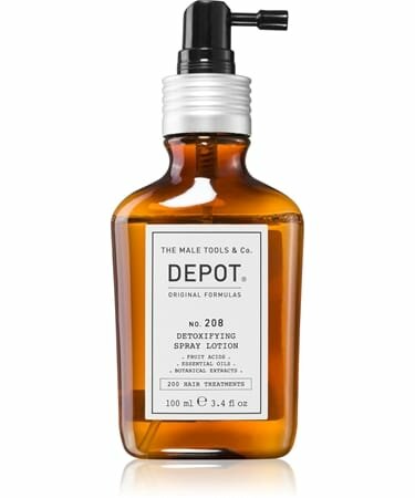 Масло для волос Depot 200 HAIR TREATMENTS NO. 208 DETOXIFYING SPRAY LOTION, 100 мл